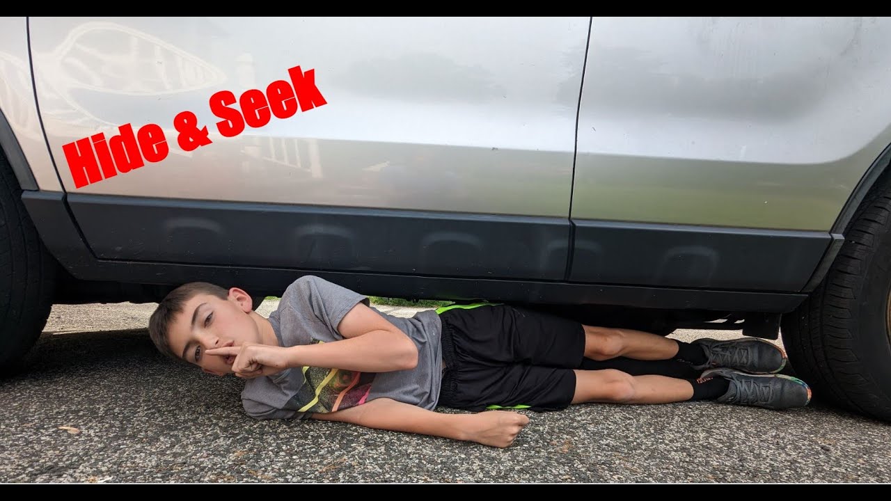 Epic Hide and Seek Game in the Great Outdoors - YouTube