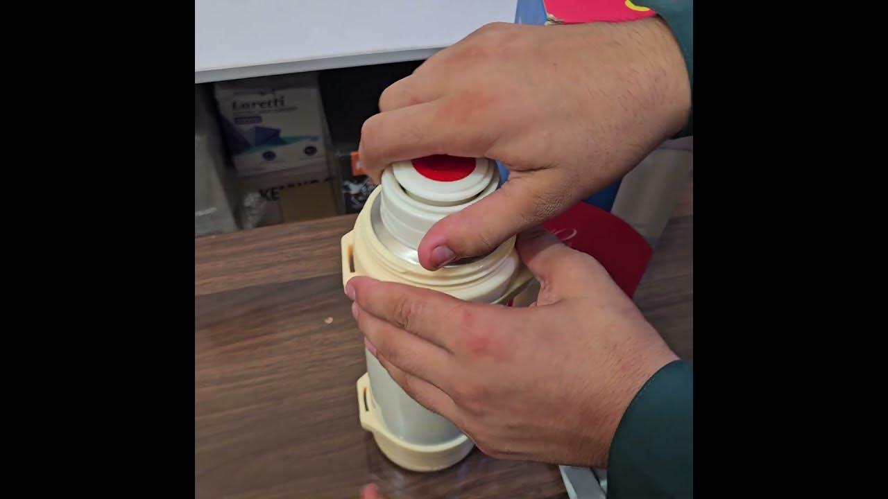 Lot Imported FGA 1000ml Vacuum Bottle with 2 Cups - YouTube