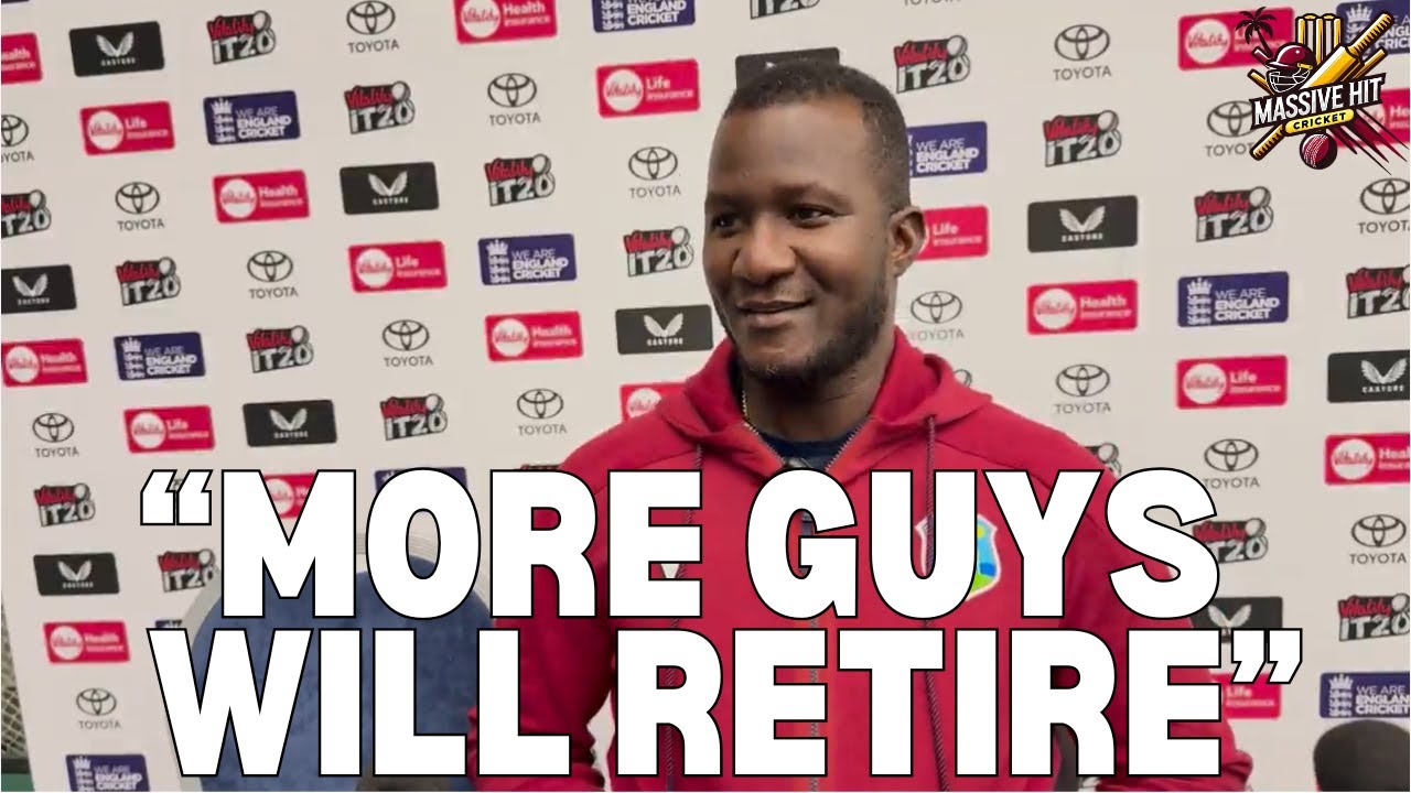Darren Sammy speaks to the media on Pooran's retirement and WI Poor ...