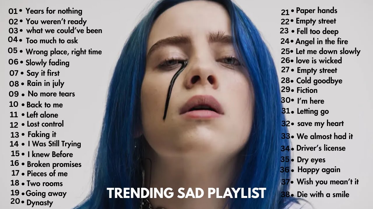 Songs That Make You Cry 💔 | Billie Eilish, Adele, Taylor Swift, Bruno ...
