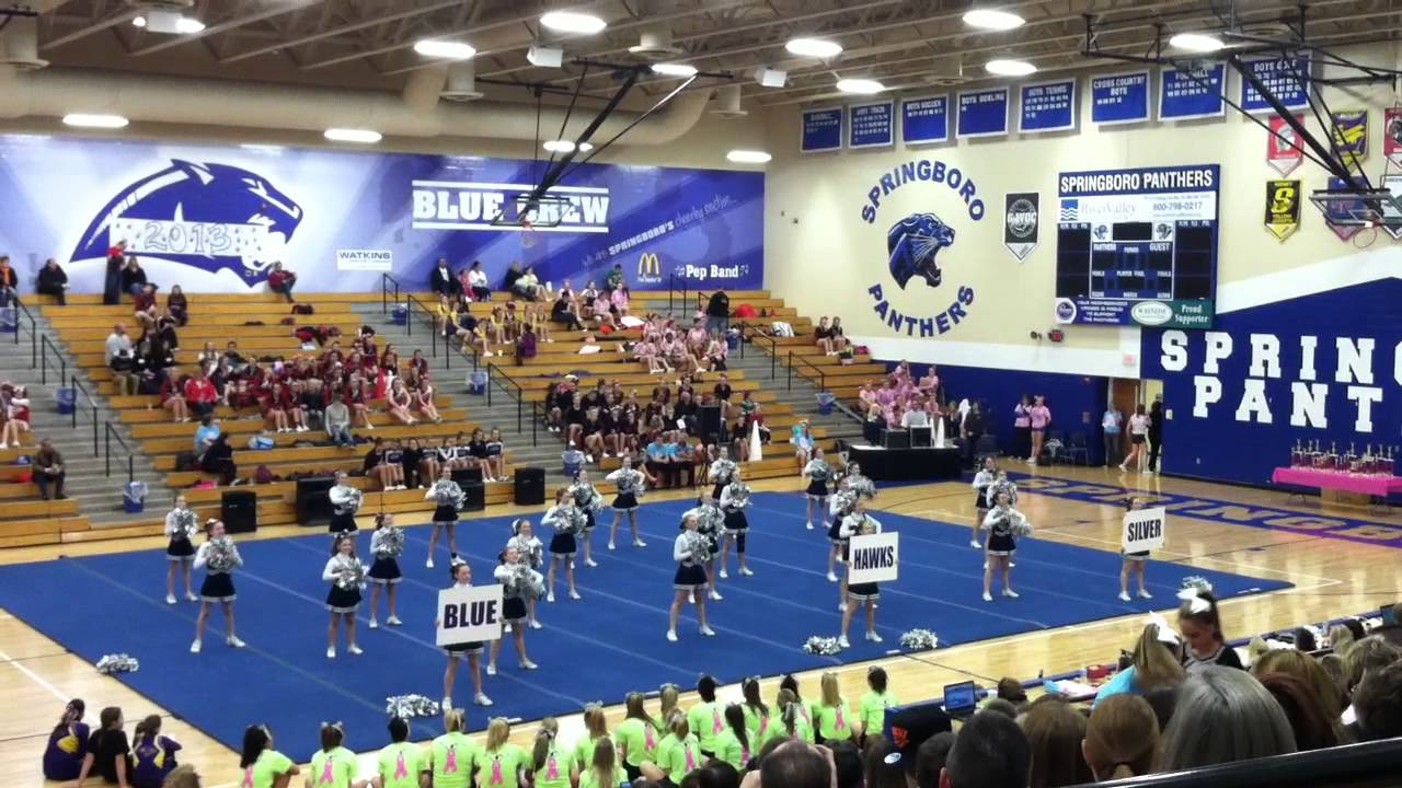 Cheer for the Cure - Nagel Middle School 2013 - YouTube