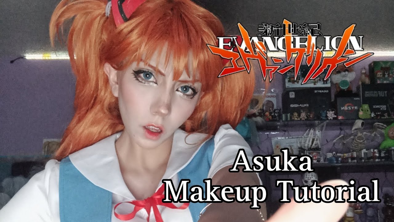 Asuka Langley - Cosplay Makeup Tutorial┃ KaiiZeerZ - YouTube
