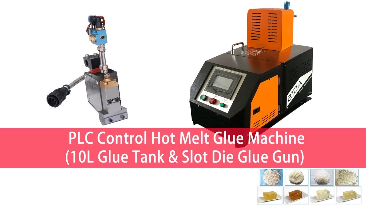 10L Hot Melt Glue Machine - YouTube