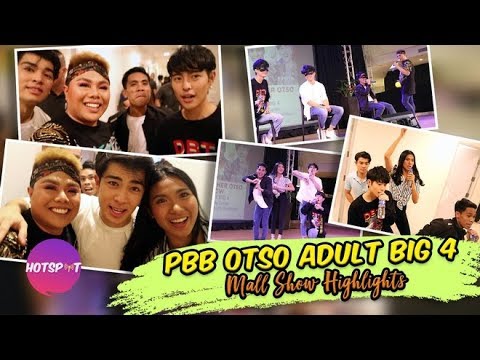 PBB Otso Adult Big 4 Mall Show Highlights | Hotspot 2019 Episode 1644 ...