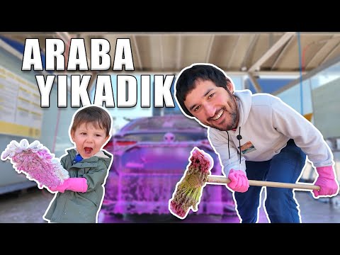 Araba Yıkadık l Baba Oğul Vlog