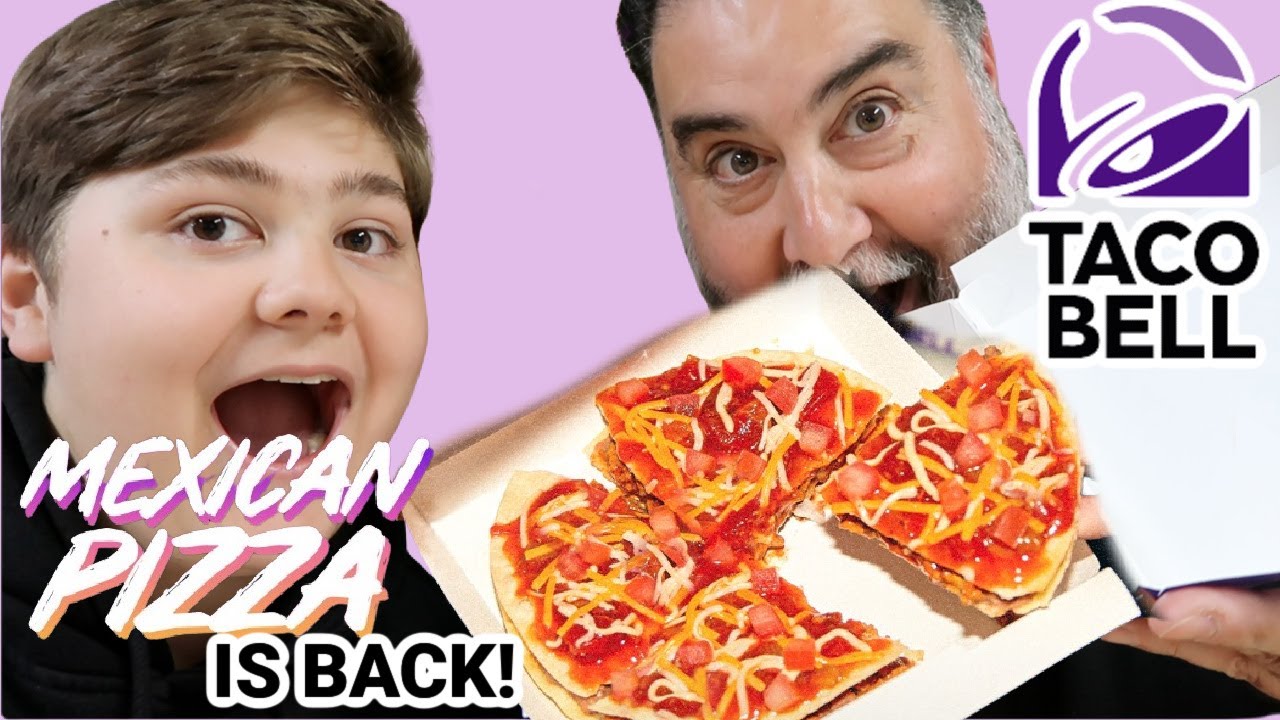 Taco Bell's MEXICAN PIZZA Is BACK TODAY! - YouTube