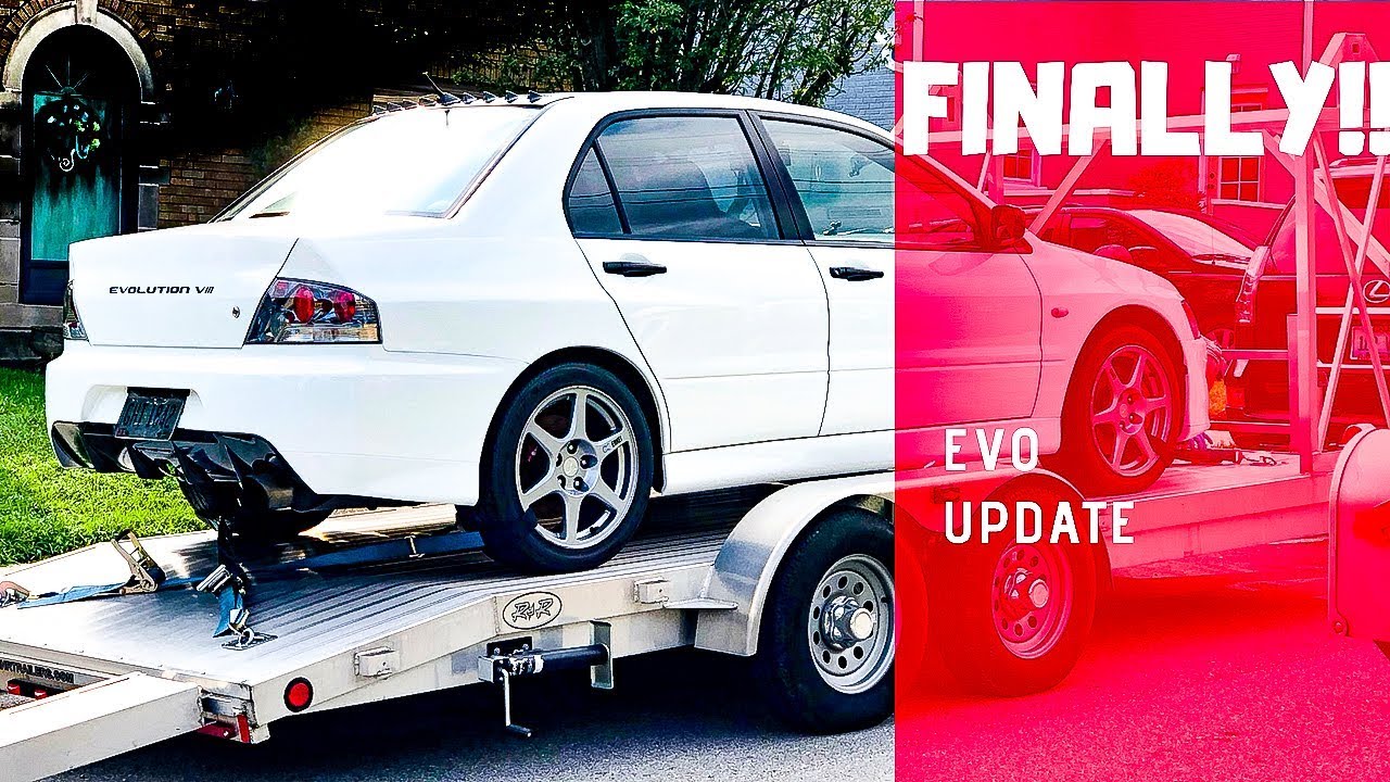 Evo 8 RS Goes to Buschur Racing! VLOG - YouTube