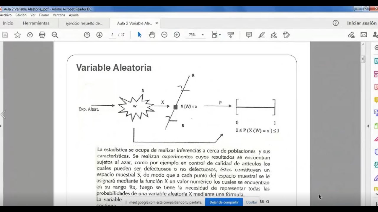 PROBABILIDADES Y PROCESOS ESTOCÁSTICOS : Variable Aleatoria - YouTube
