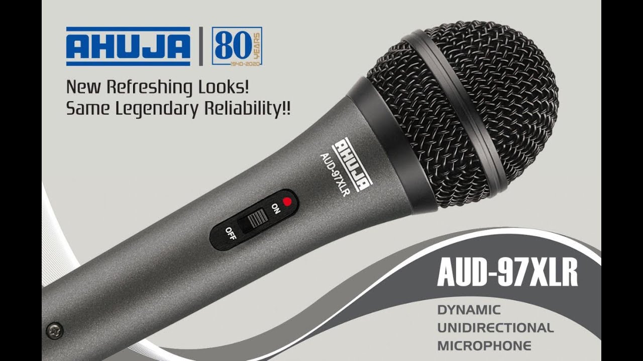 [Tamil version] Ahuja AUD 97XLR & AUD 98XLR microphone comparison - YouTube