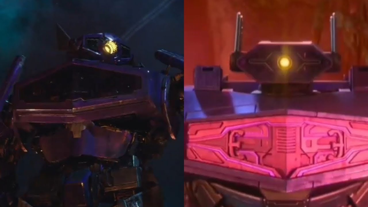Shockwave’s voice in Bumblebee and Transformers One - YouTube