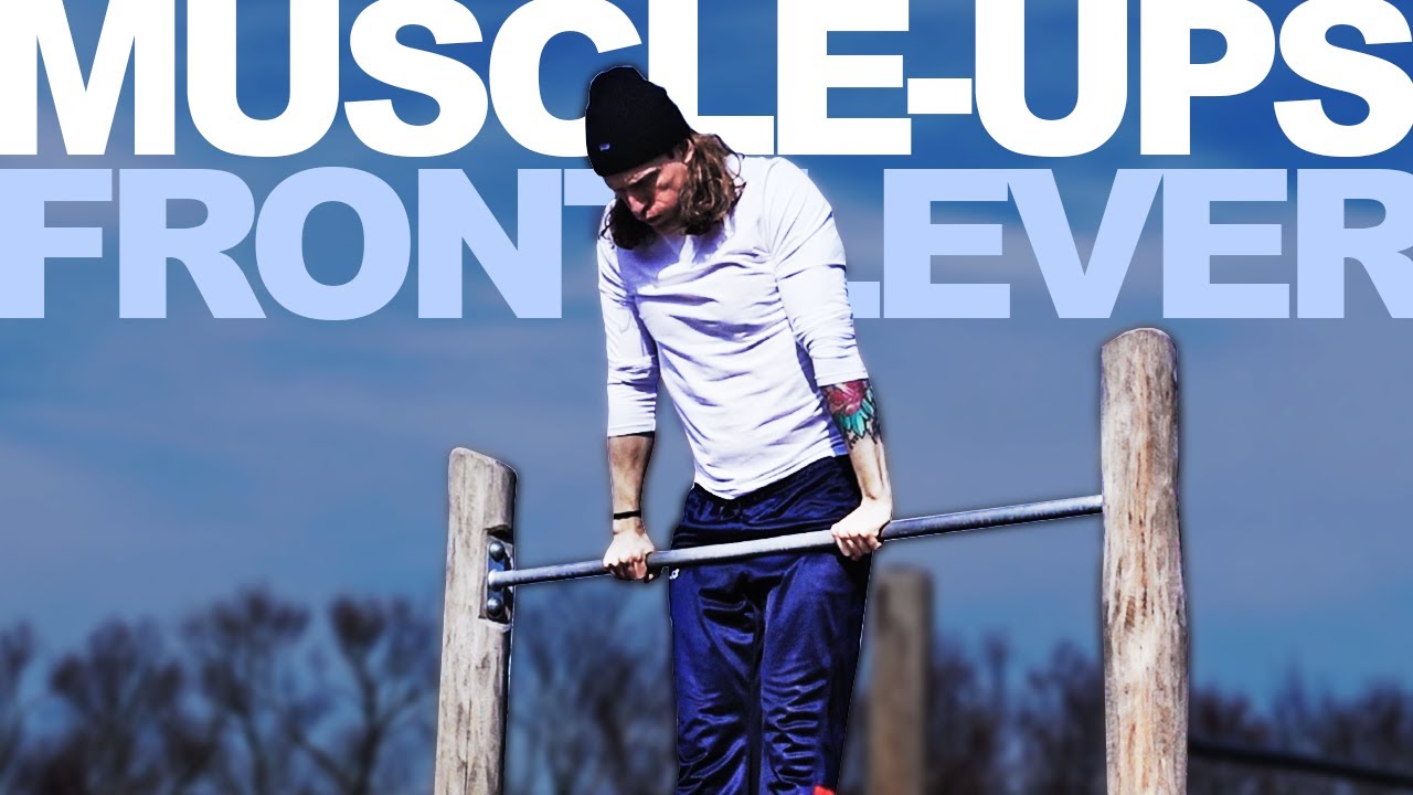 Muscle-up & Front Lever Training (at 205 pounds, 6′2) - YouTube
