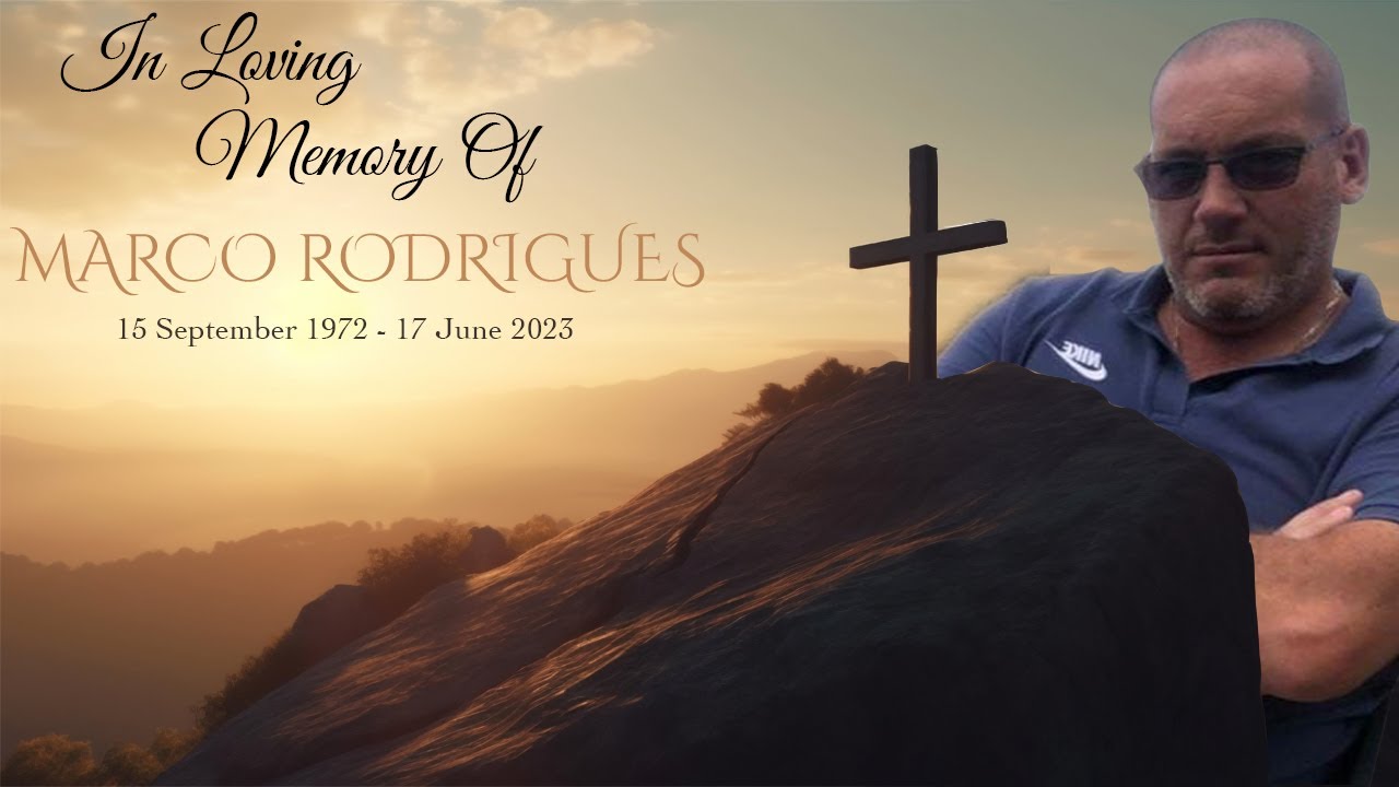 In Loving Memory Of Marco Rodrigues - YouTube