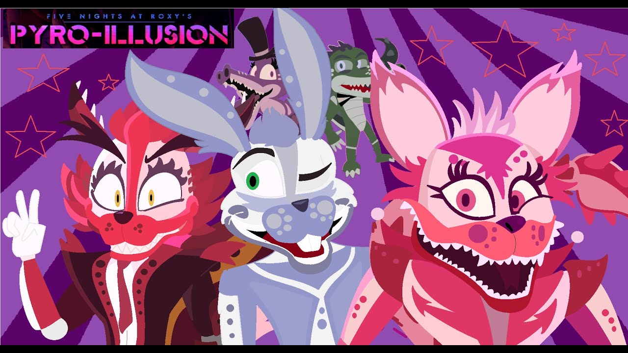 Fnar Pyro-Illusion (ms paint: i draw Triffor the rabbit and fanart ...