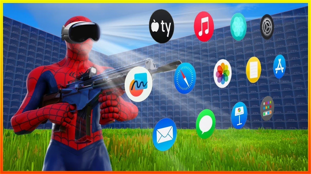 Vision Pro Free For All Gameplay (Fortnite Creative Map) - YouTube