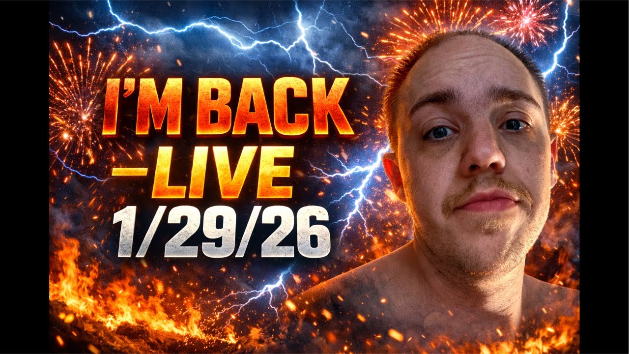I’m Back Live 1/29/26 - YouTube