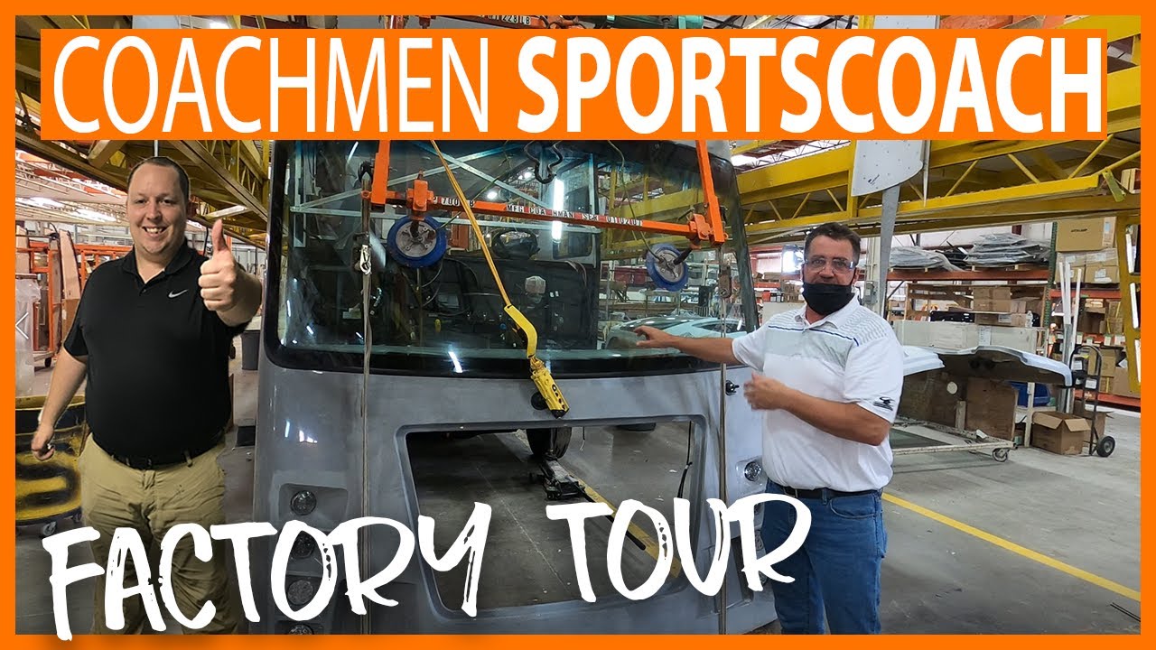 Sportscoach Factory Tour - Class A Diesel Pushers - YouTube