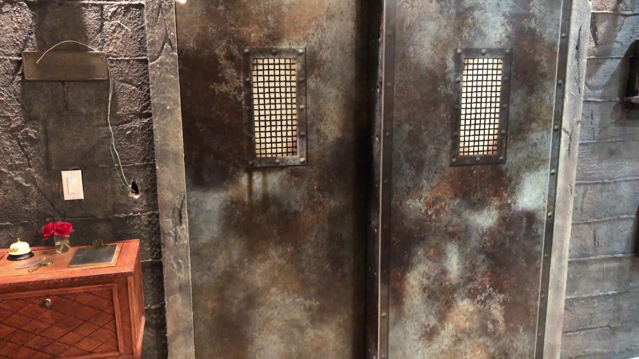 Elevator door wrap installed Tower of Terror Theater #shorts #prop # ...