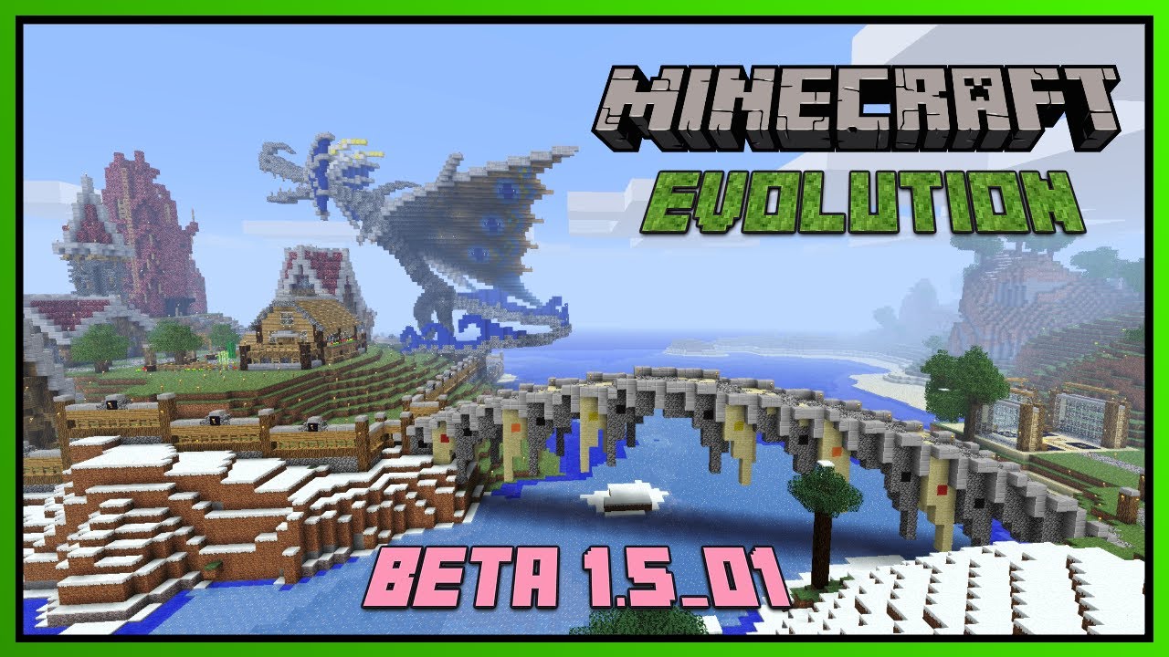 Minecraft Evolution : Chapitre 22 | Beta 1.5_01 - YouTube