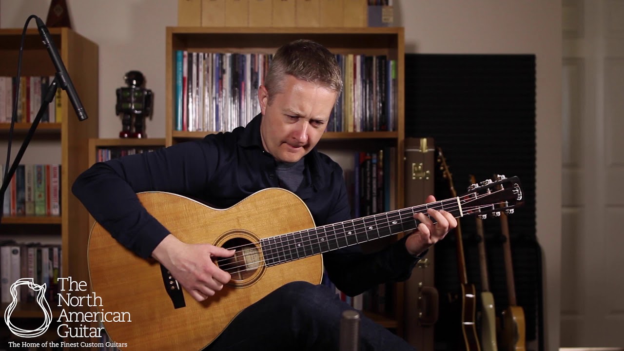 Tippin OM T Acoustic Guitar Played By Stuart Ryan Part One - YouTube