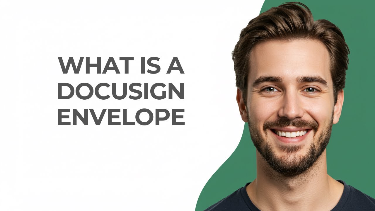What is a Docusign Envelope - GUIDE! - YouTube