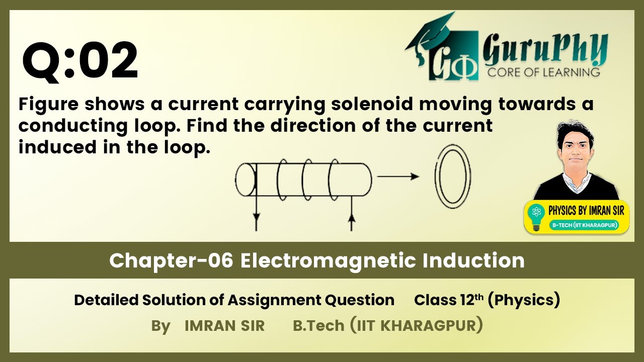 Ch06Q02 Electromagnetic Induction (Assignment) Solution - YouTube