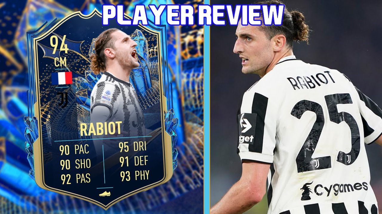 PERFECT MIDFIELDER! 😍 94 TOTS RABIOT PLAYER REVIEW! FIFA 23 ULTIMATE ...