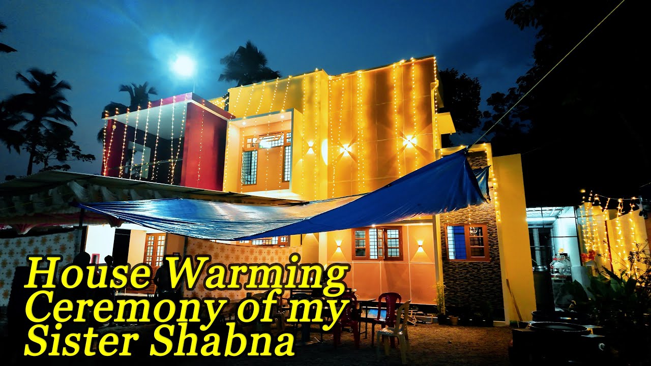 Shabna's Beautiful Housewarming Celebration - YouTube