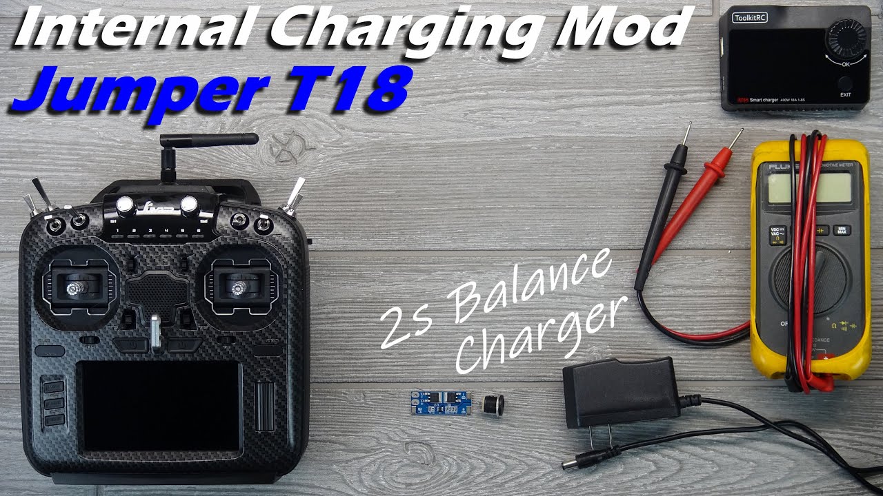Jumper T18 Internal Charger Mod • How to Install an Internal 2s Battery ...