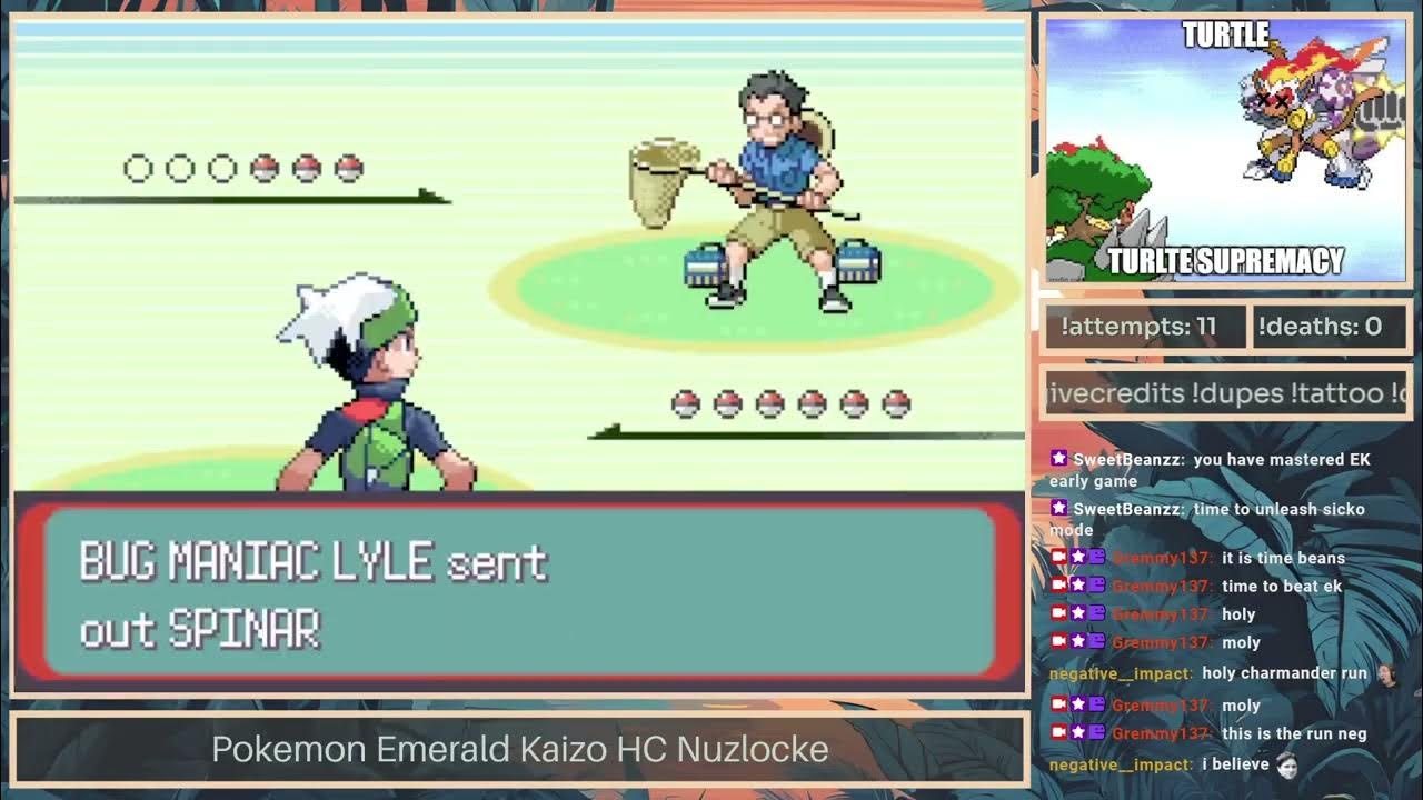 Roxanne | Pokemon Emerald Kaizo HC Nuzlocke - YouTube