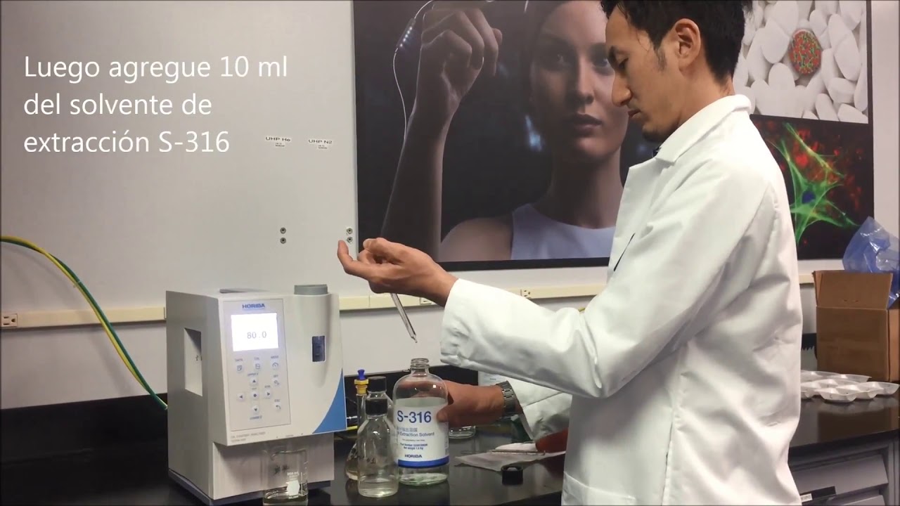 Analizador de aceite en agua Horiba OCMA 500 - YouTube