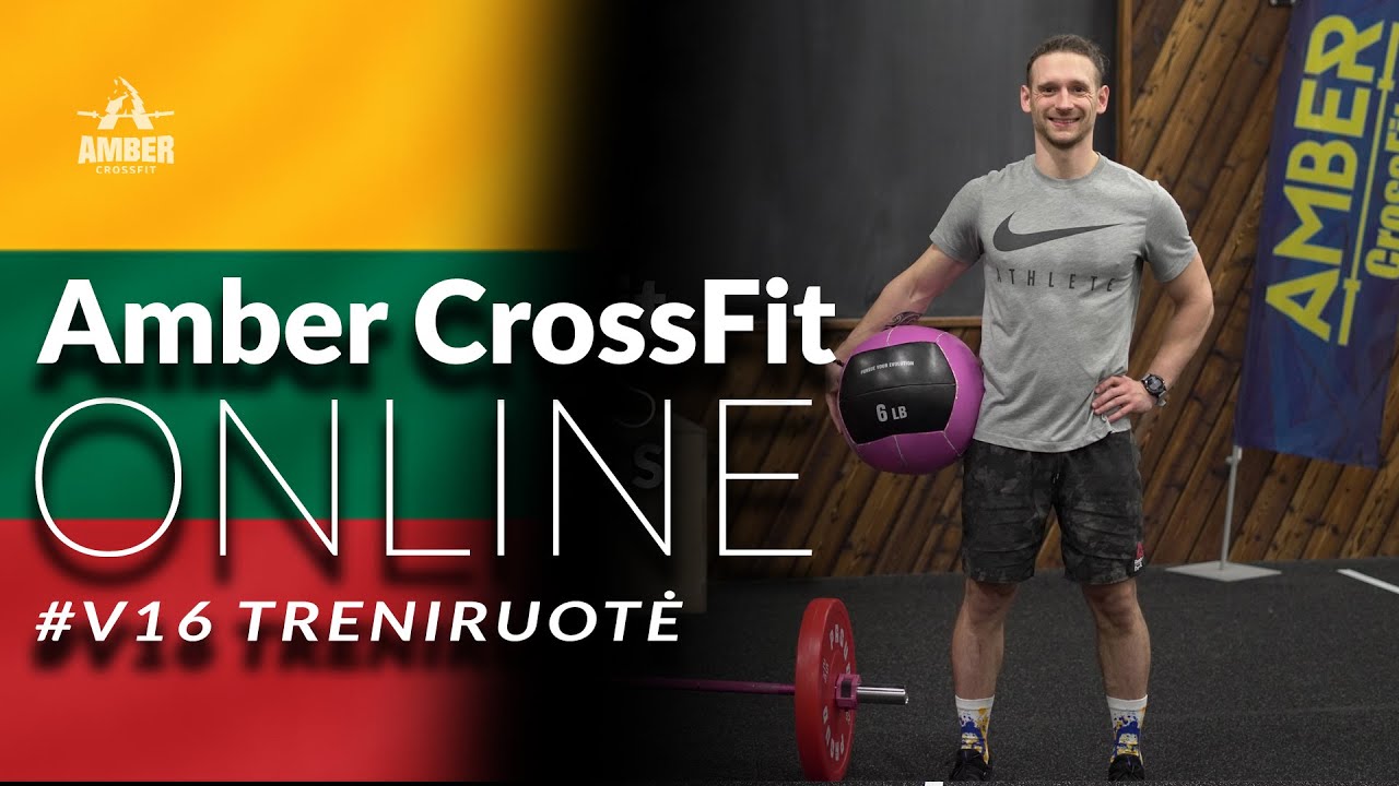 Amber CrossFit online treniruote nr 51 V16 - YouTube