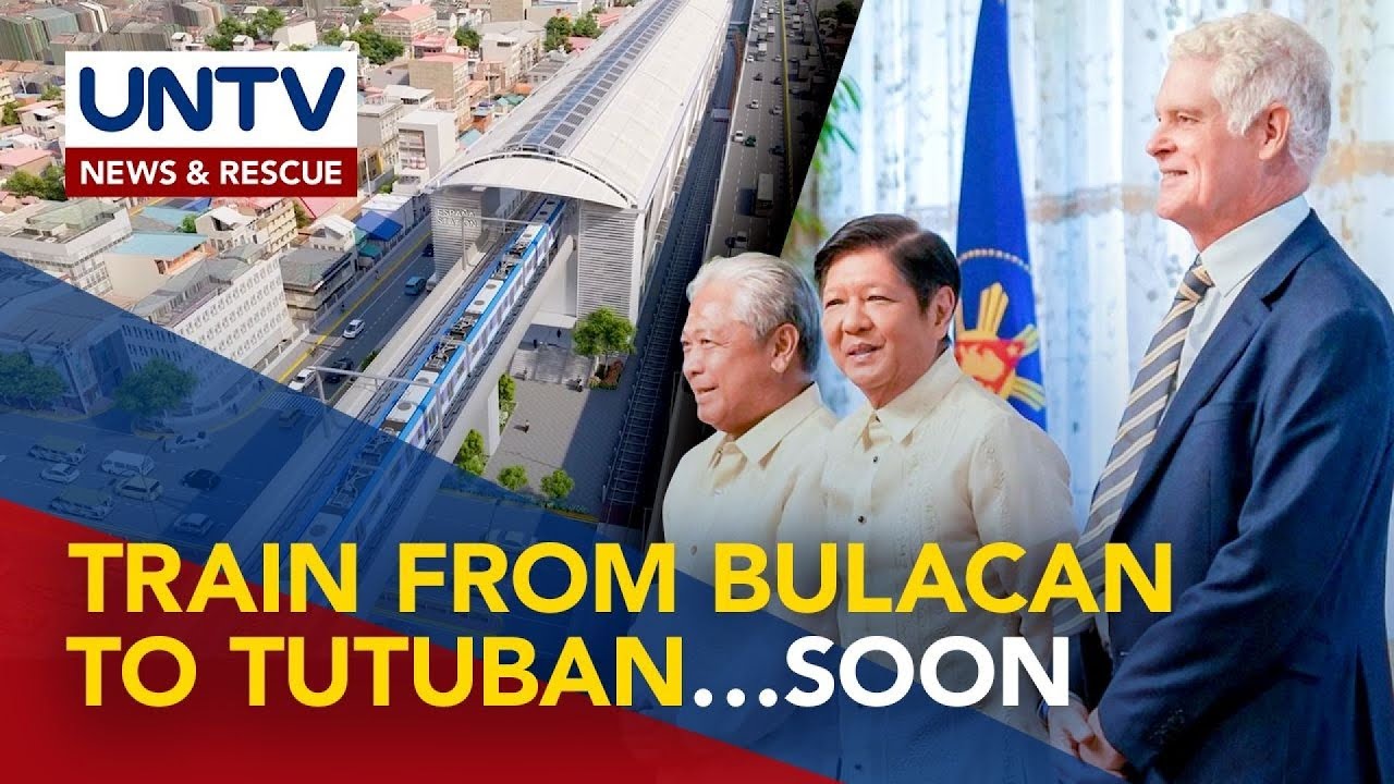 PBBM witnesses signing of contracts for portion of North-South Commuter ...