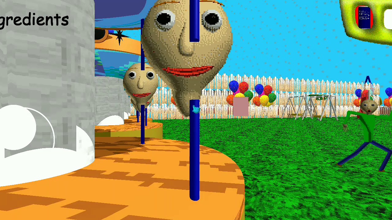 Baldi's park / mat roaming and don't know what to do😂 - YouTube
