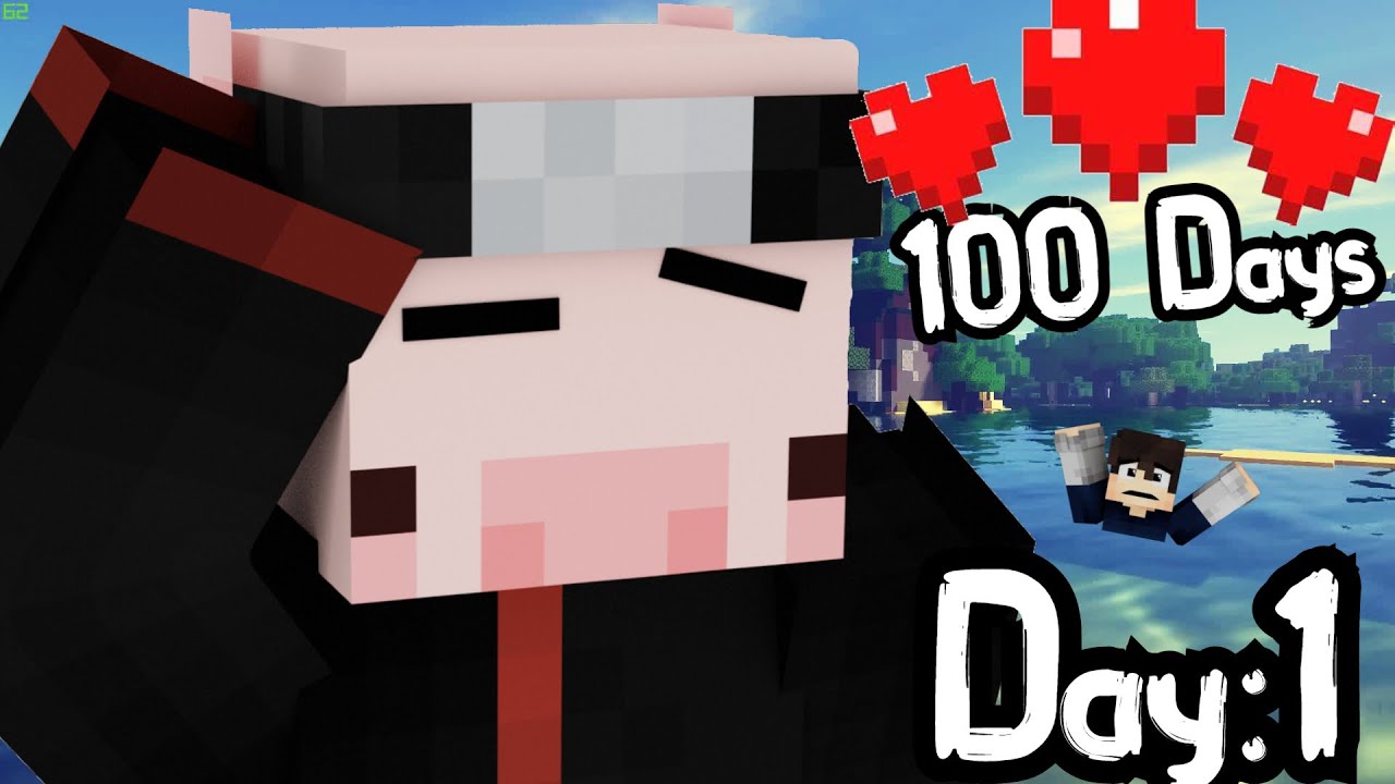 Craziest 100 Days In Minecraft - YouTube