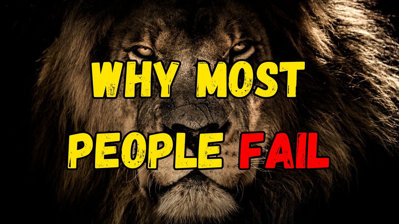 WHY MOST PEOPLE FAIL #inspiration #motivation - YouTube