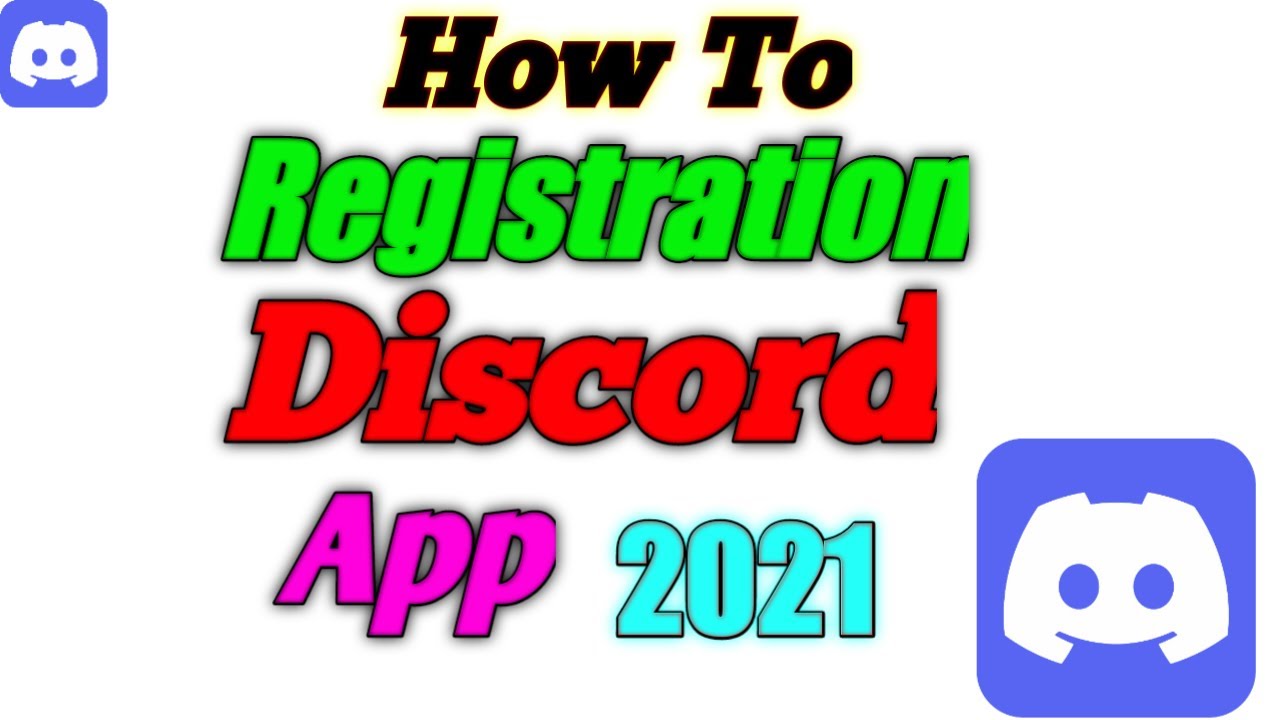 How To Registration Discord App | 2021 | New System - YouTube