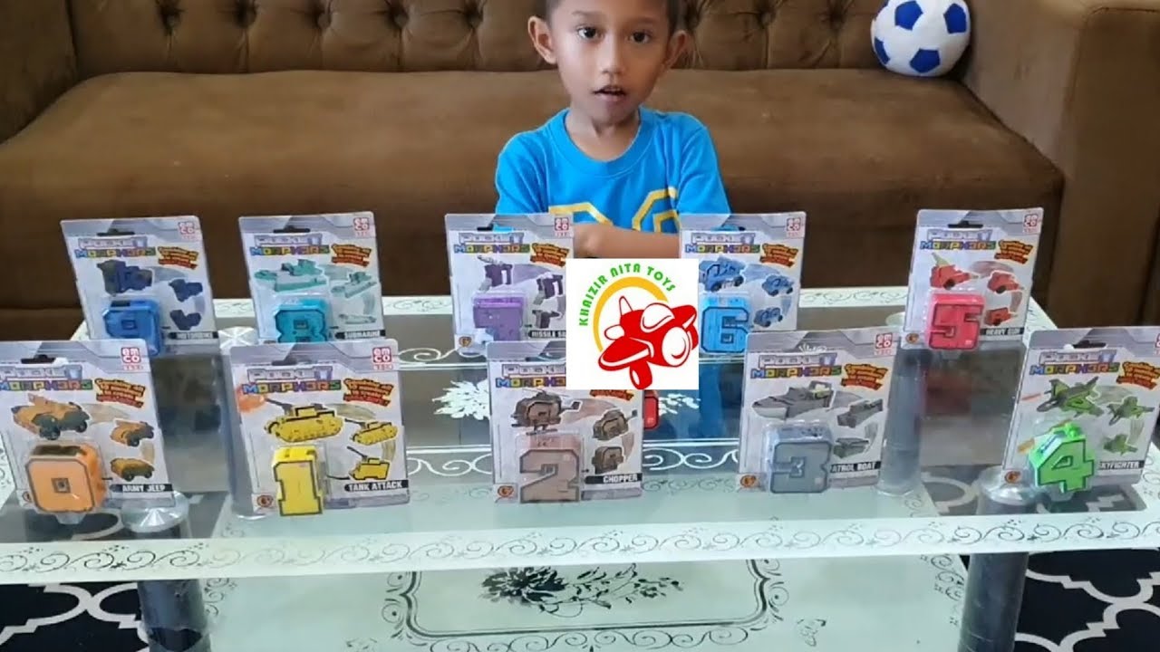Unboxing Mainan Pocket Morphers - YouTube