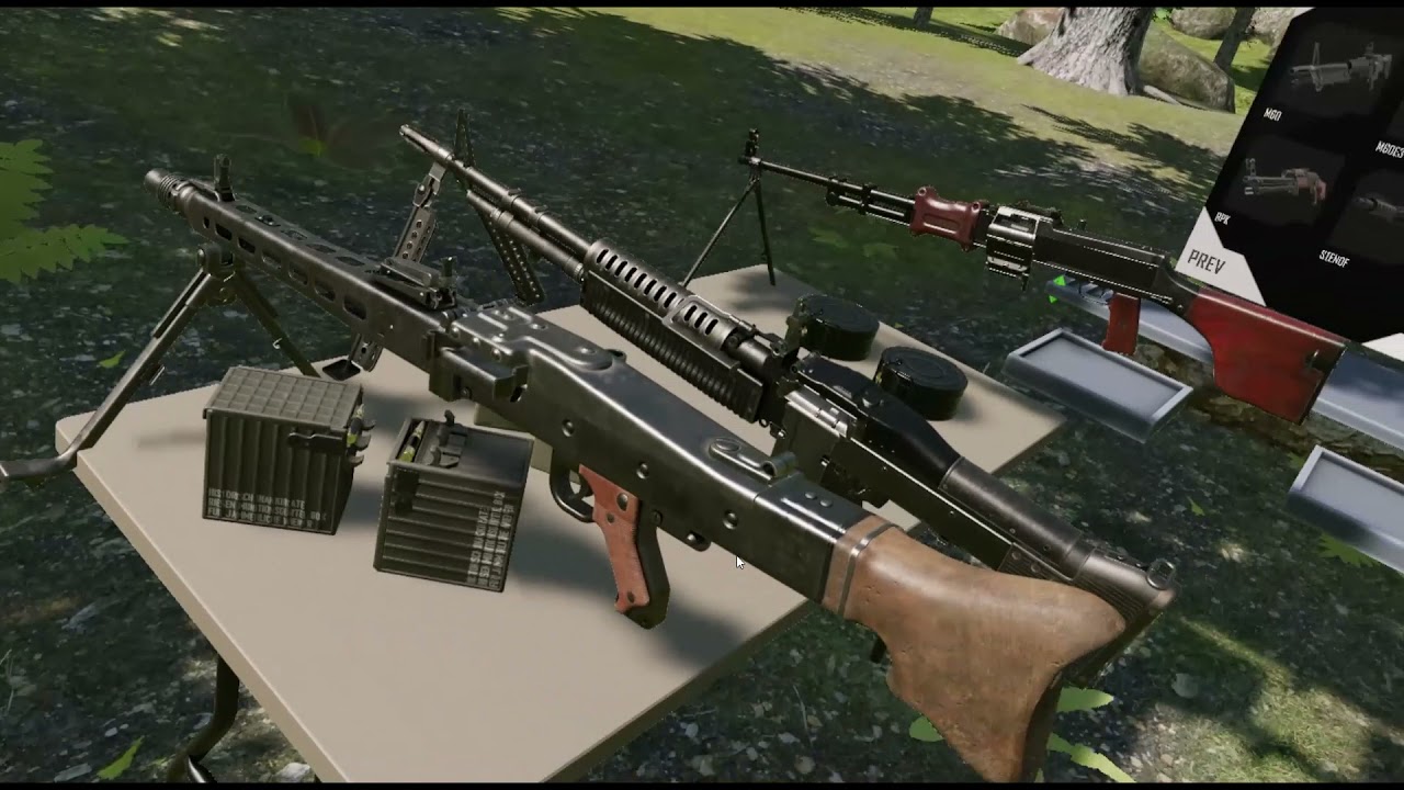 H3VR Iconic LMGs and how to reload - YouTube