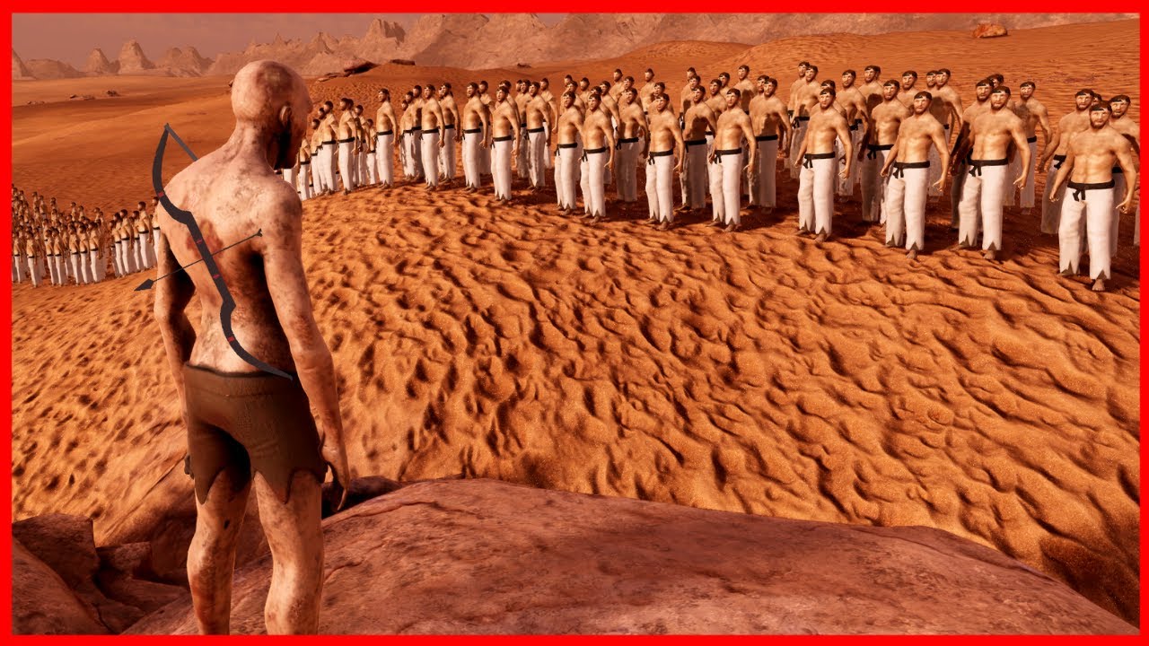 ZOMBIE ARCHER vs CHUCK NORRIS - CONQUER THE PYRAMIDS - Ultimate Epic ...