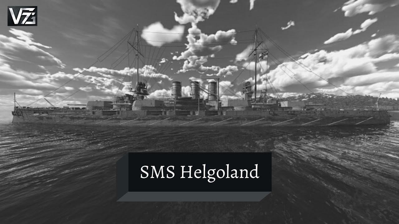 War Thunder - *DEADLY German Battleship "SMS Helgoland & SMS Westfalen ...