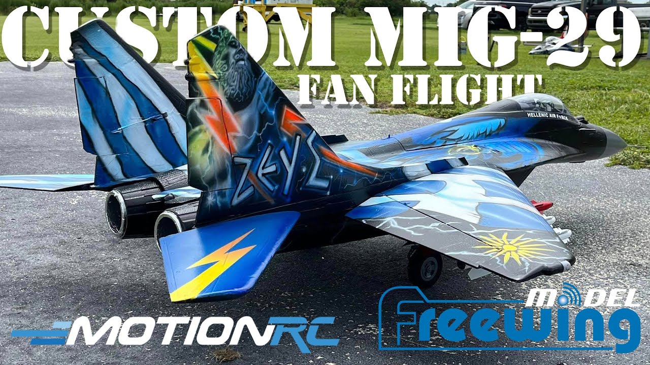 Custom Freewing MIG 29 | Motion RC Fly-In - YouTube