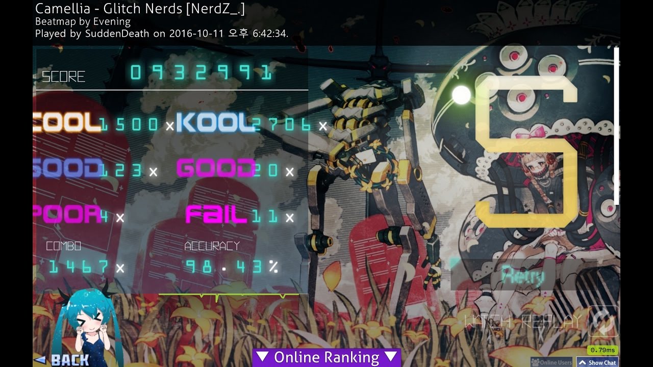 Osu! mania 5.06?★ Camellia - Glitch Nerds [NerdZ_.] - YouTube