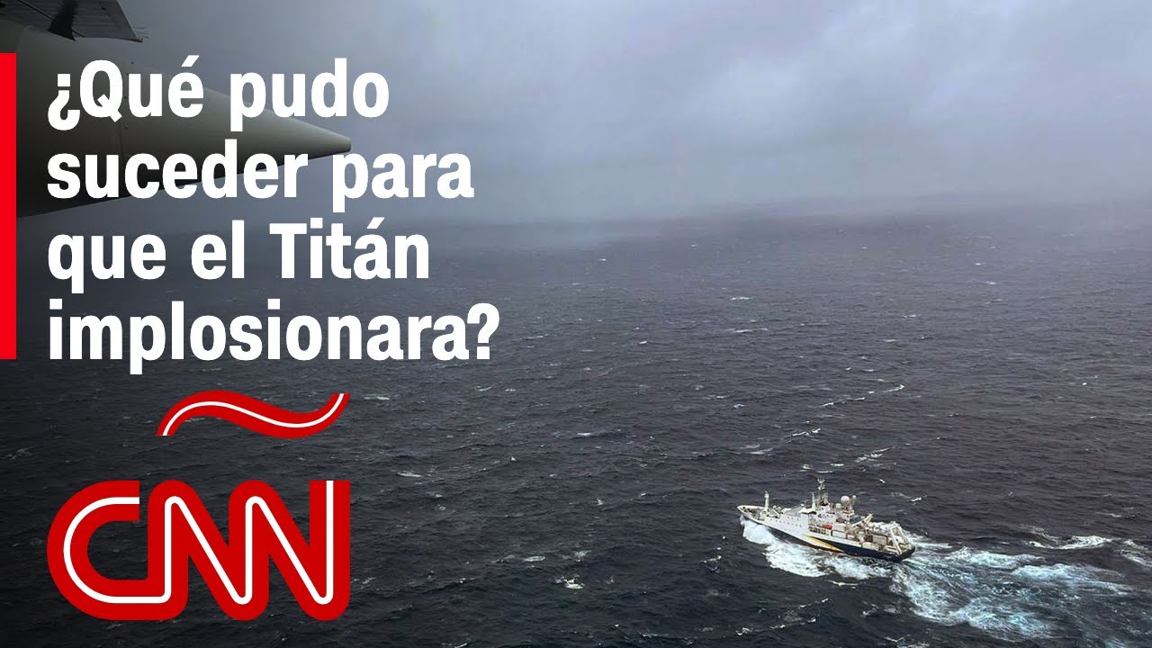 Experto sobre implosión del submarino Titán: “Por la presión eso es instantáneo” - YouTube