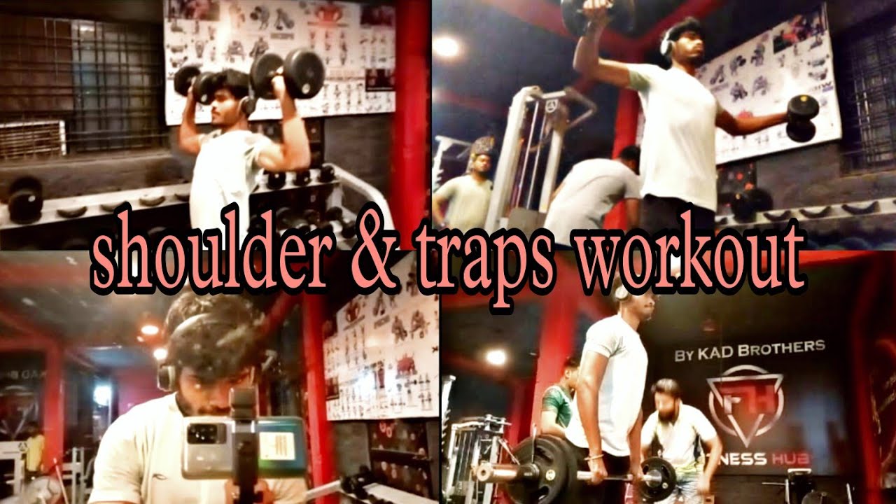 Shoulder & Trap Workout ll Build Your Shoulder ll The Ritesh Yadav ...