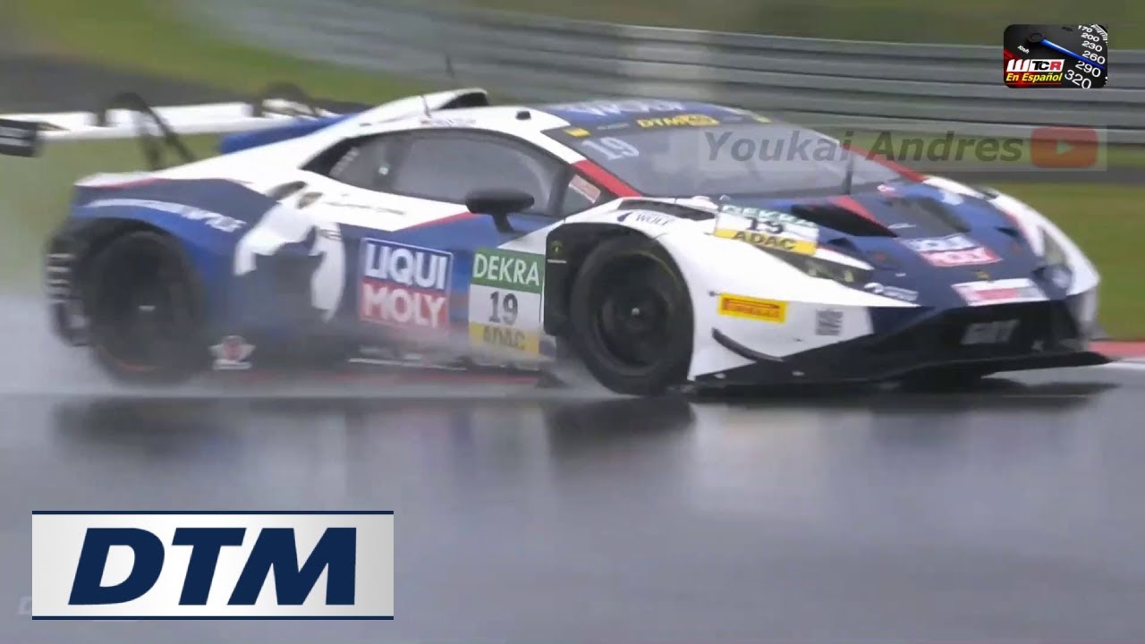 DTM 2024 Round 05 Nurburgring GP, Alemania. Carrera 1 Bajo Lluvia ...