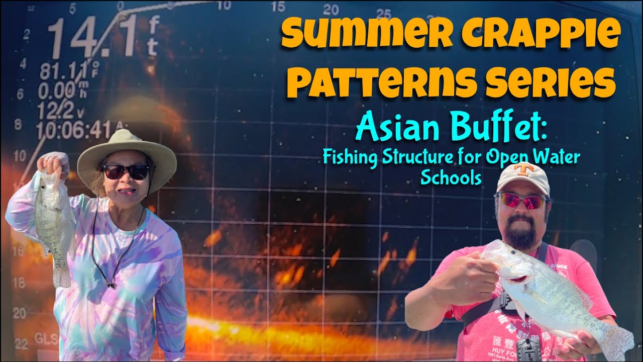 Summer Crappie Patterns Series - Asian Buffet: Fishing Structure for ...
