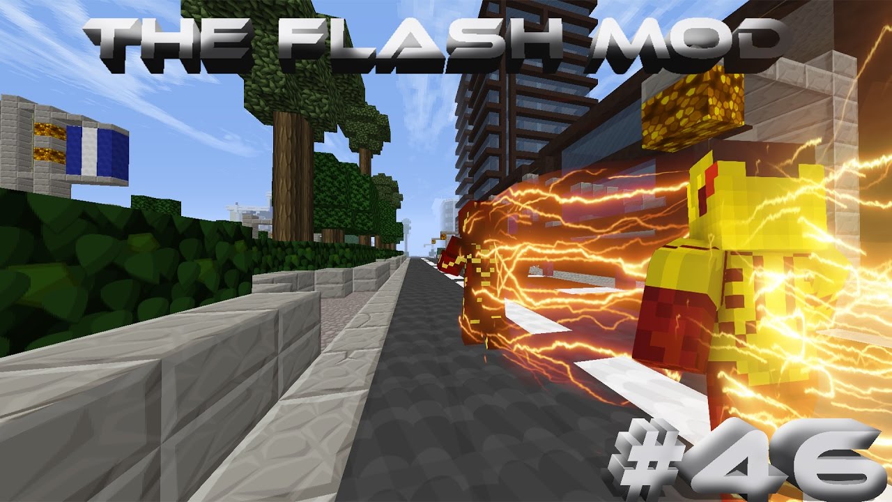 Minecraft The Flash Mod Adventures Episode 46 Training Kid Flash - YouTube