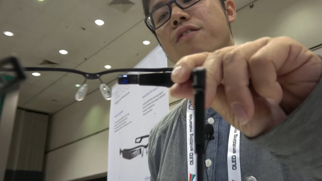 LLvision OLED Smart Glass - YouTube