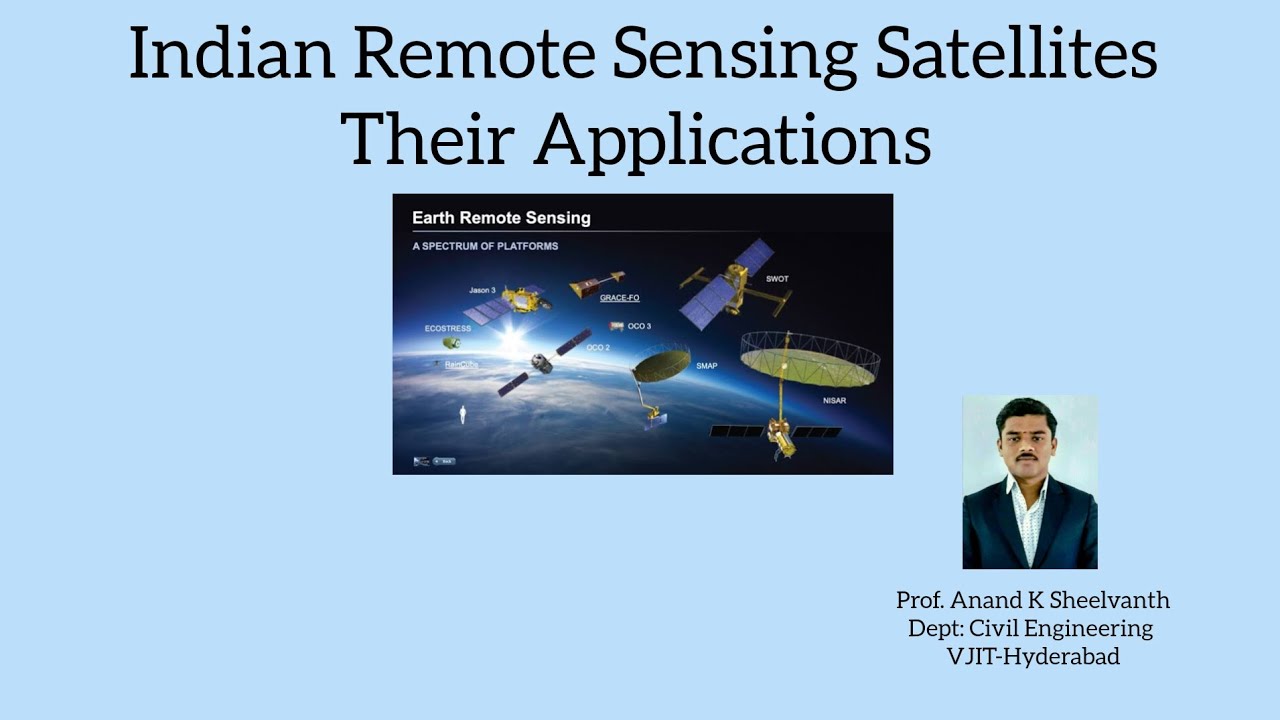 Indian Remote Sensing Satellites(IRS)|| Applications||Anand K ...