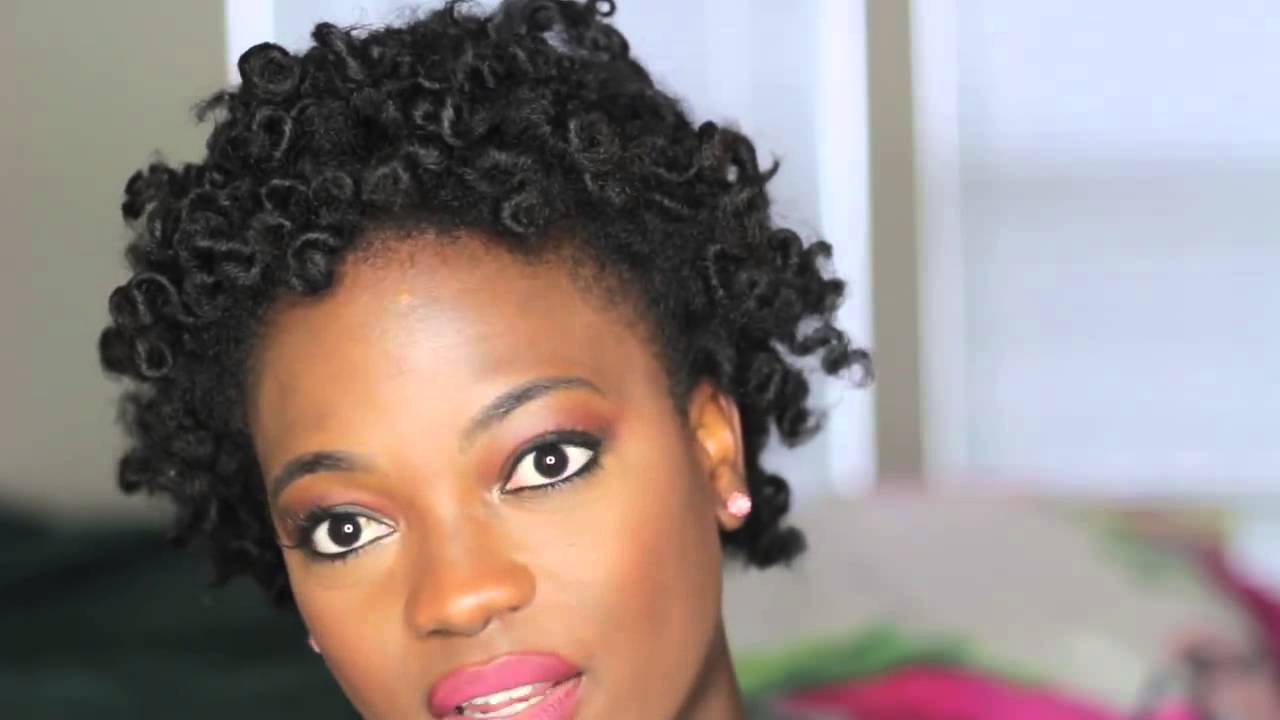 Bantu Knot Out Using Shima Oil! (Tutorial) - YouTube